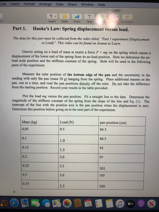 Solved Insert Table Chart Text Shape Media Comment | Chegg.com