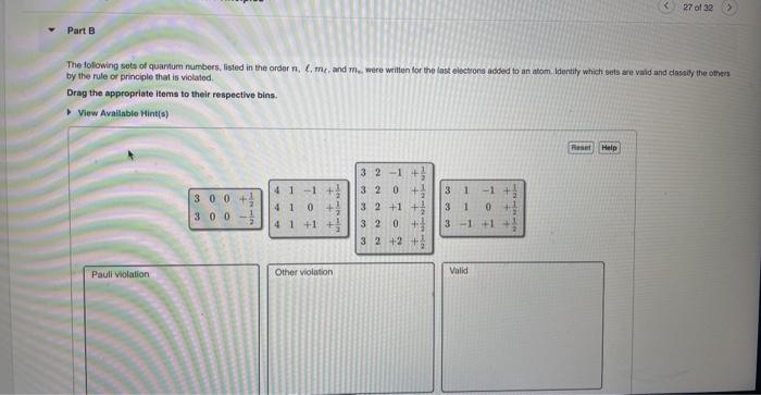 Solved Classify each orbital dingram for ground-state | Chegg.com