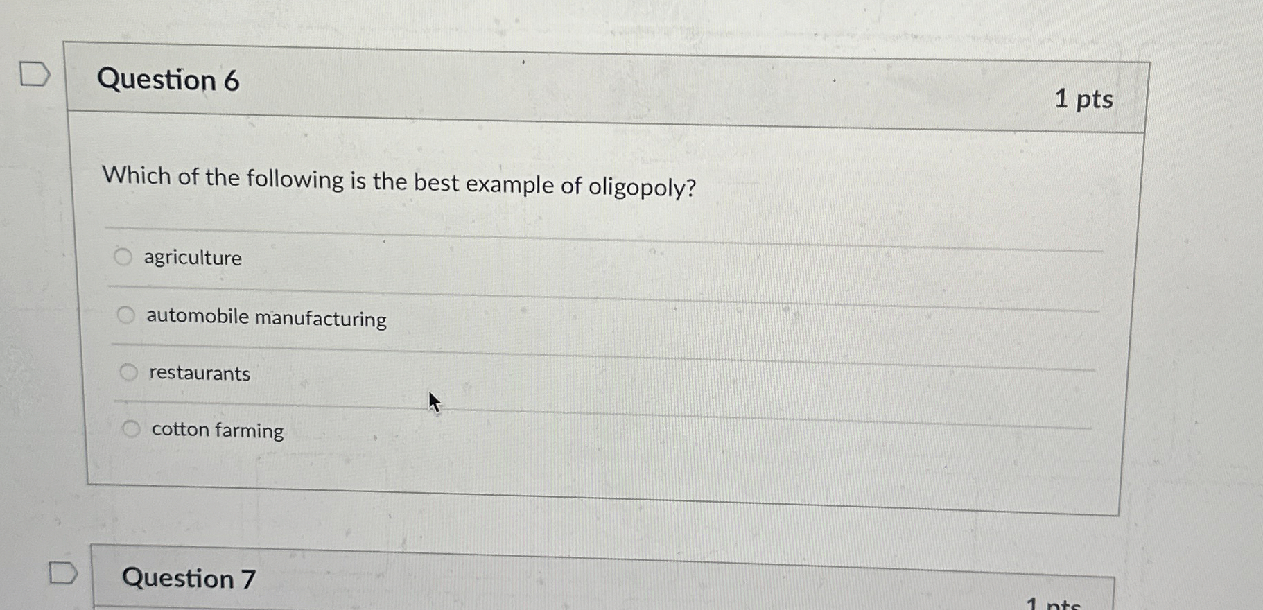 Solved Question 61 ﻿ptsWhich of the following is the best | Chegg.com