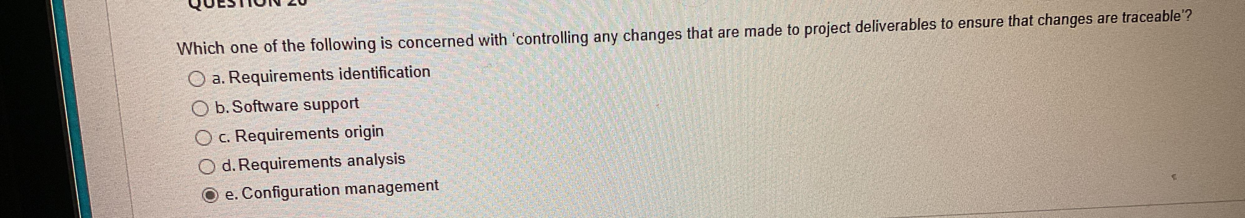 Solved Which one of the following is concerned with | Chegg.com