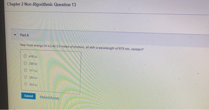 Solved Chapter 2 Non-Algorithmic Question 13 Part A How much | Chegg.com