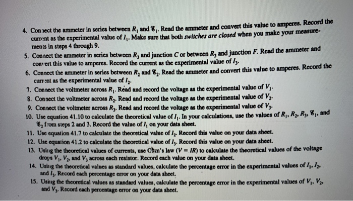 TO SUDOC PROCEDURE 1. Connect the circuit as shown in | Chegg.com