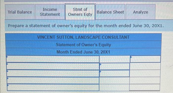 Solved The accountant for the firm owned by Vincent Sutton | Chegg.com