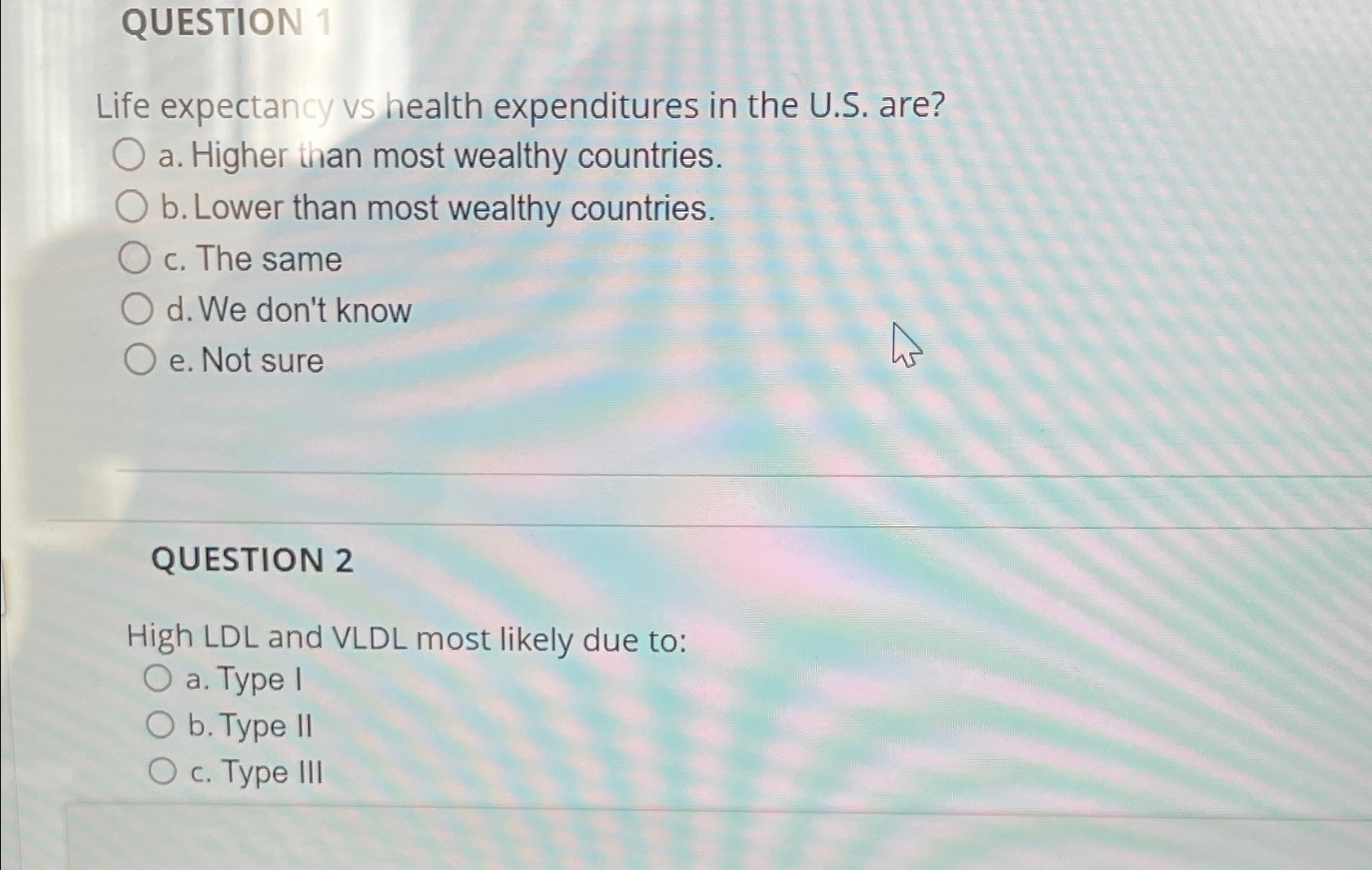 Solved QUESTION 1Life expectancy vs health expenditures in | Chegg.com