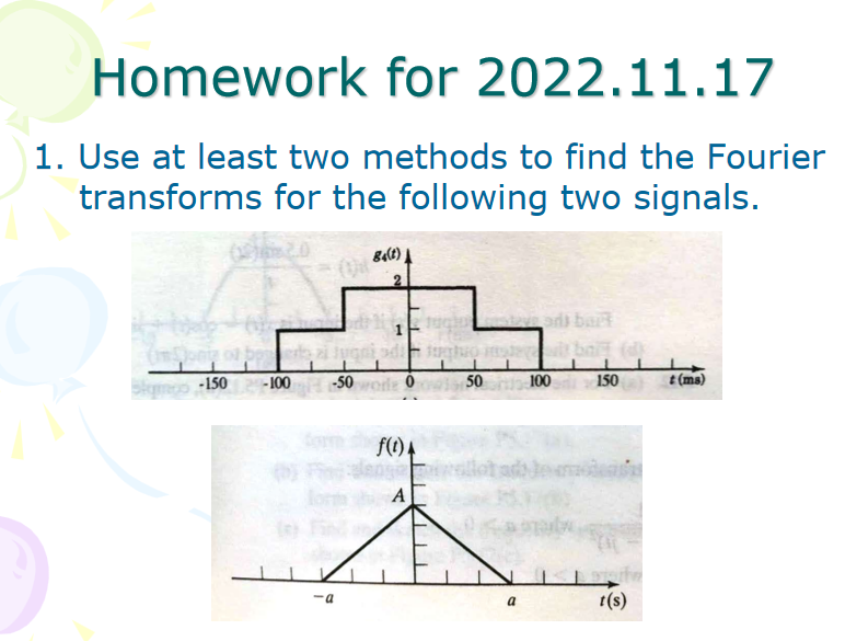 Solved Homework for 2022.11.17 1. Use at least two methods | Chegg.com