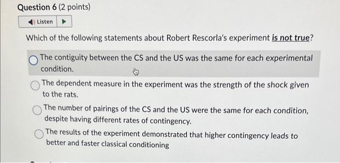 Solved Which of the following statements about Robert | Chegg.com