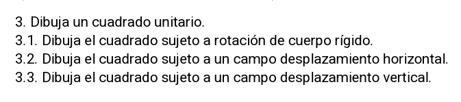 Solved Dibuja un cuadrado unitario.3.1. ﻿Dibuja el cuadrado | Chegg.com