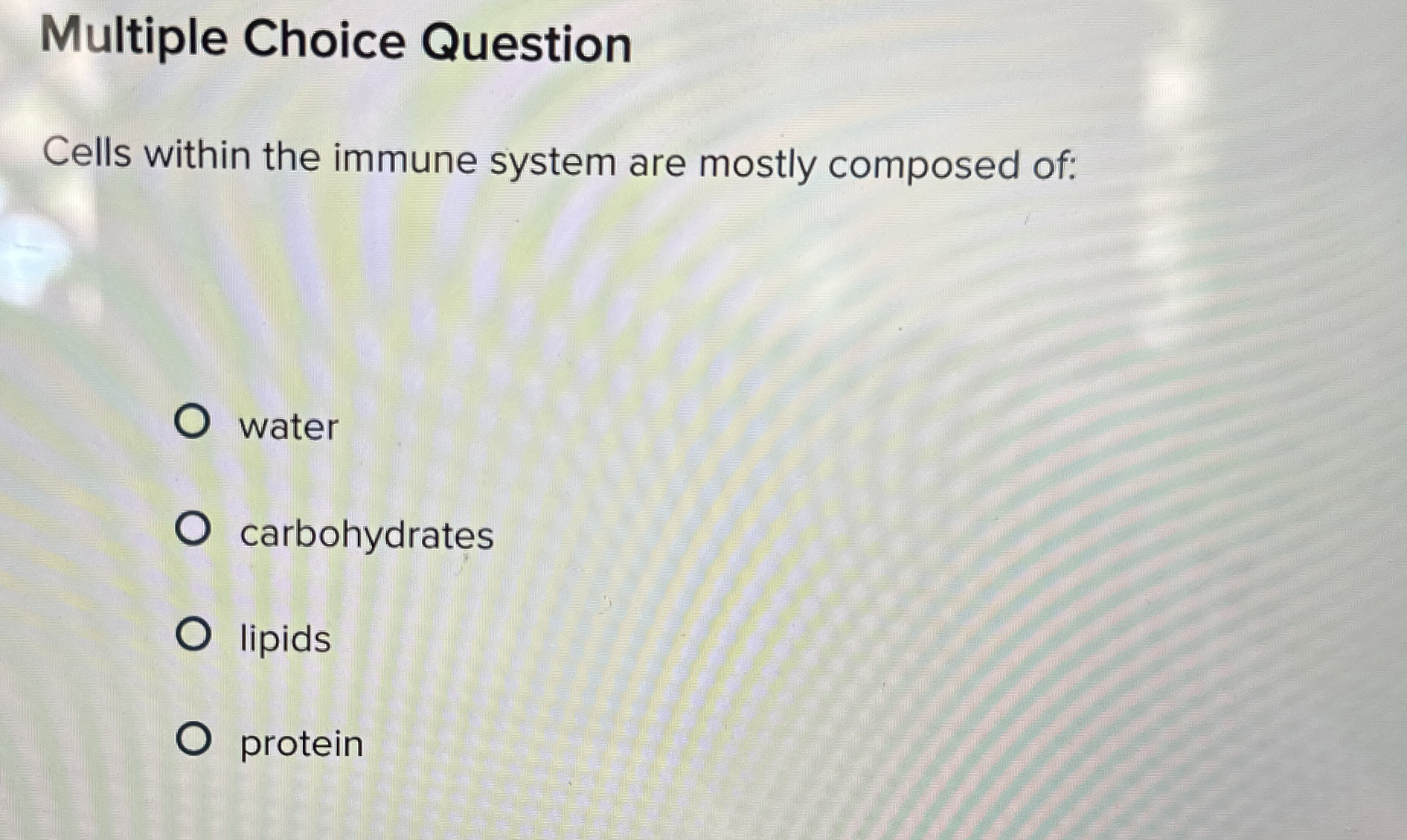 Solved Multiple Choice QuestionCells within the immune | Chegg.com
