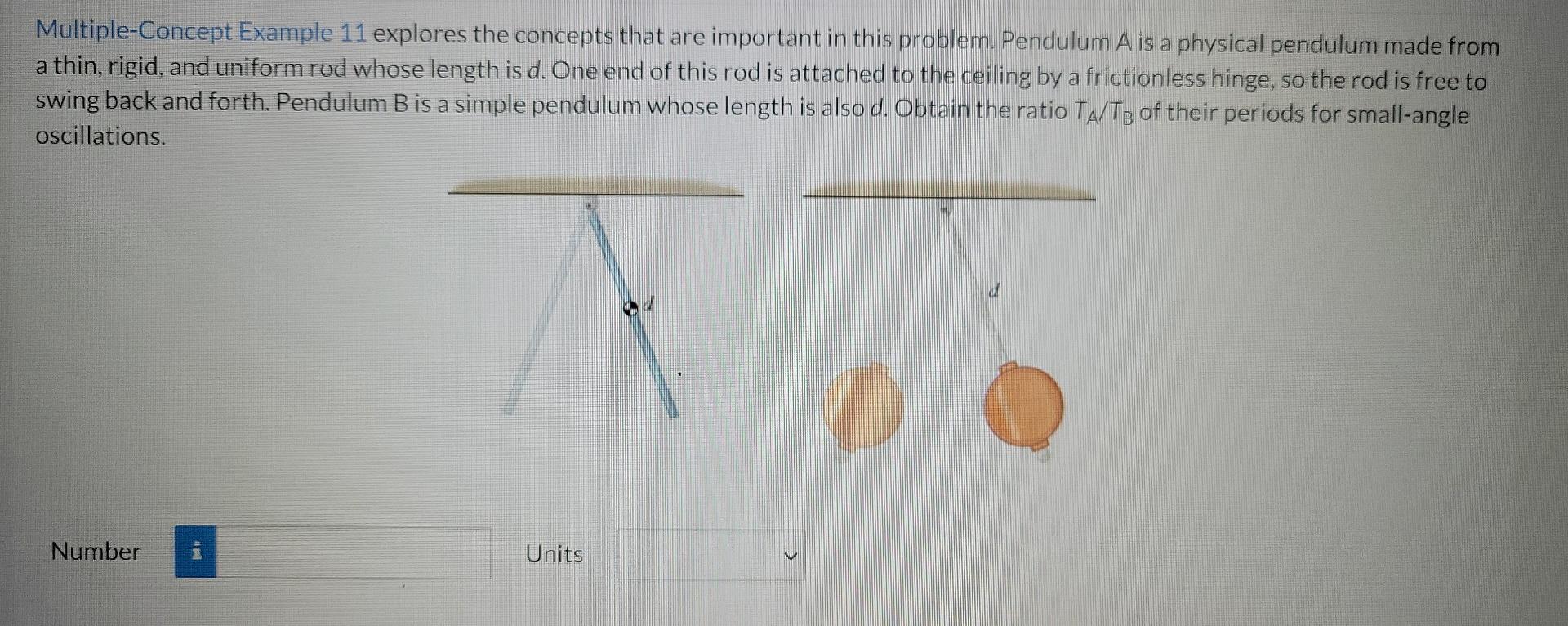 Solved Multiple-Concept Example 11 explores the concepts | Chegg.com