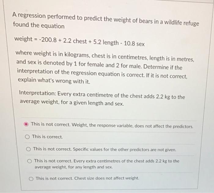Solved Consider a simple linear regression model ġ = bo + | Chegg.com