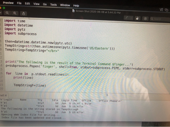 Solved Preview File Edit View Go Tools Window Help Screen | Chegg.com