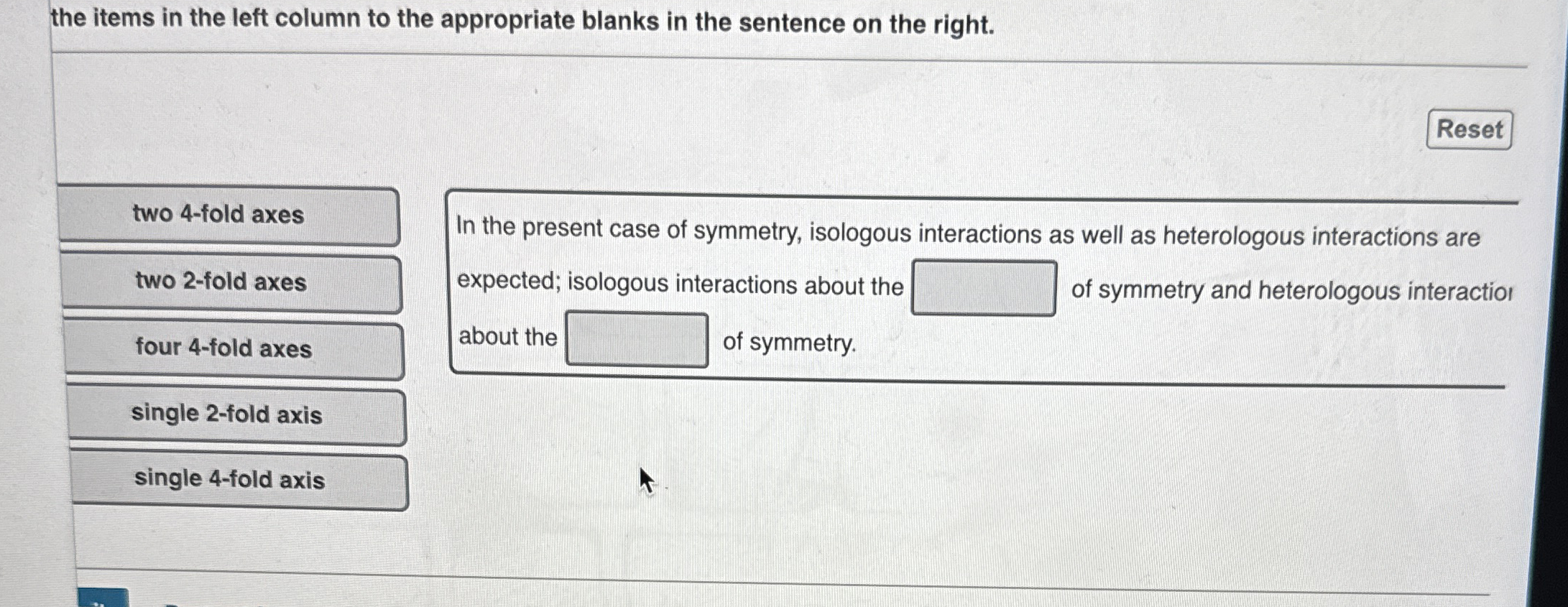 Solved the items in the left column to the appropriate | Chegg.com