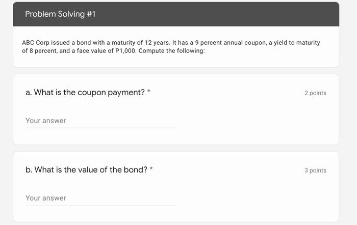 Solved Problem Solving Instructions For problem Solving: | Chegg.com