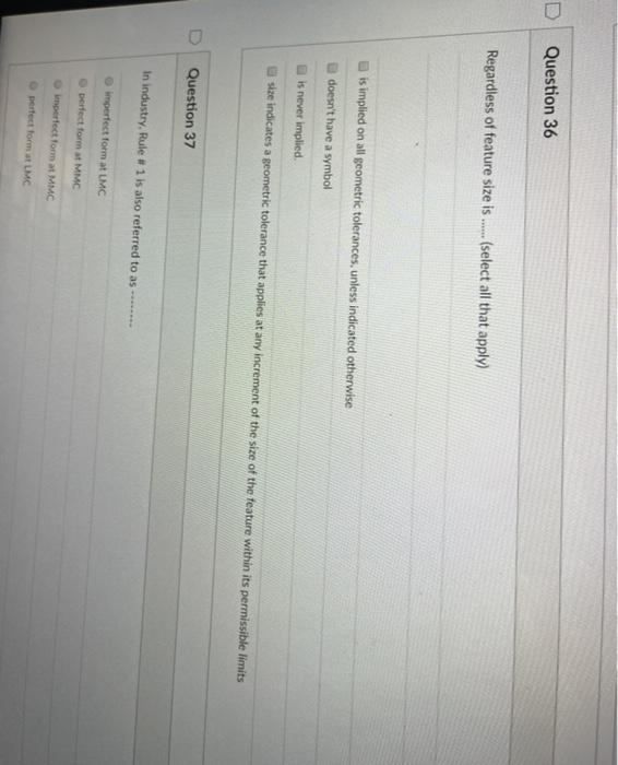 Solved Question 36 Regardless of feature size is...... | Chegg.com