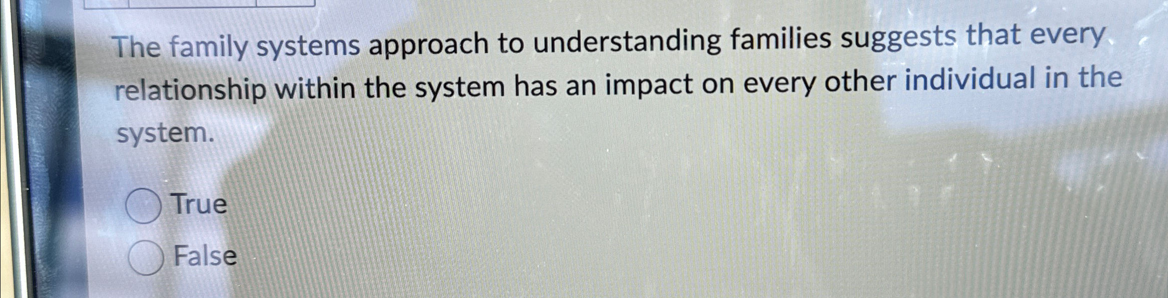 Solved The family systems approach to understanding families | Chegg.com