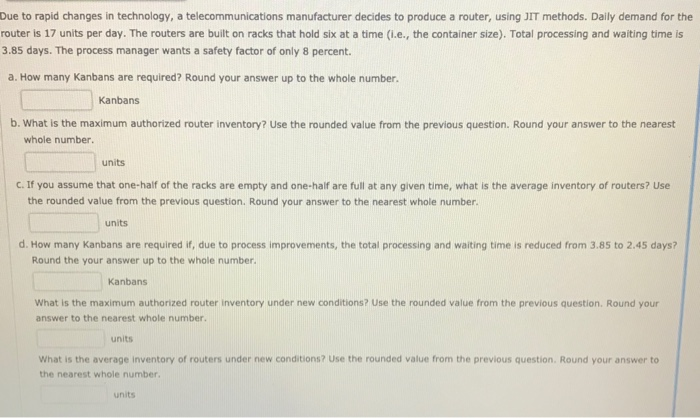 Solved Due to rapid changes in technology, a | Chegg.com