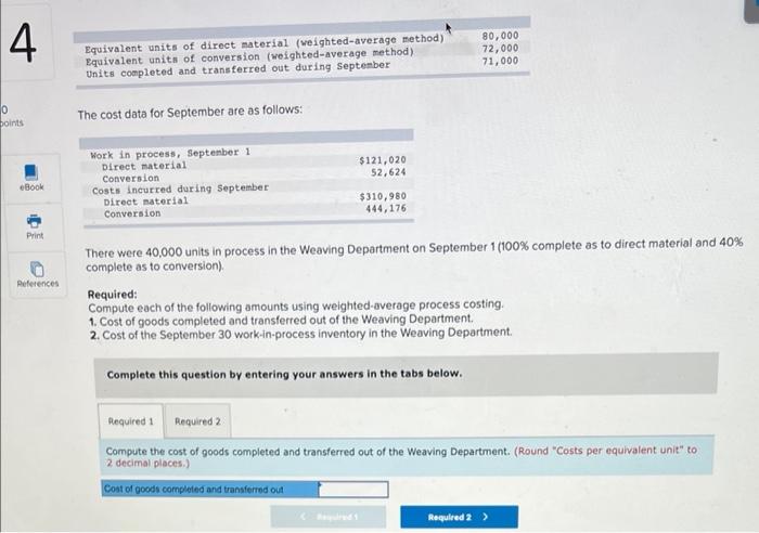 In each case below, fill in the missing amount. 8,000 | Chegg.com