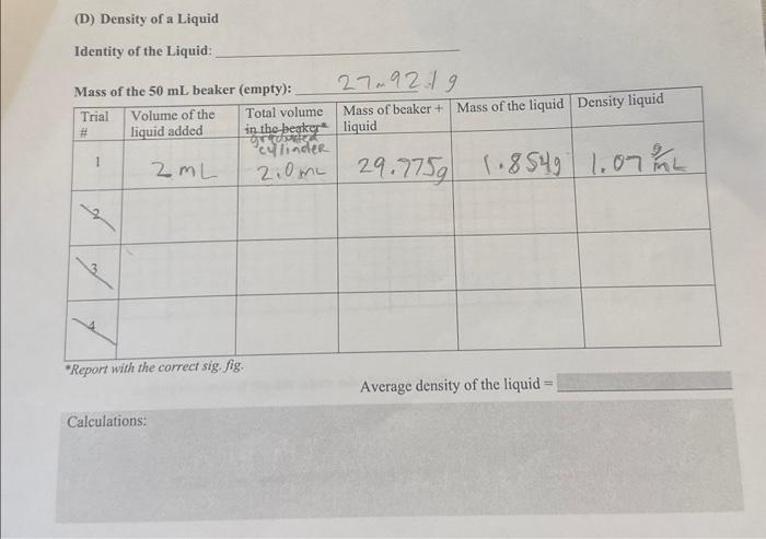 Calculate the slope of the line (show calculation | Chegg.com