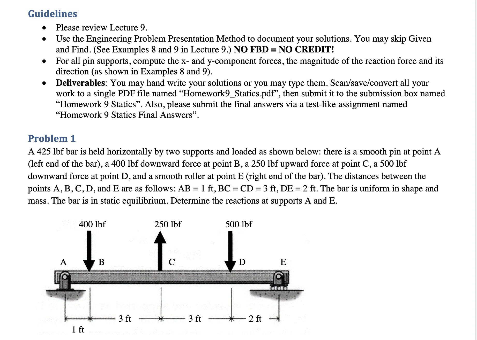 Solved GuidelinesPlease review Lecture 9.Use the Engineering | Chegg.com