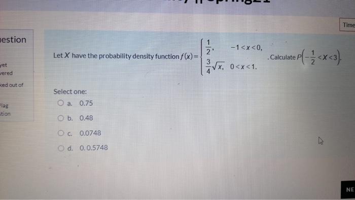 Solved Time estion 1 2' -1 | Chegg.com Solved Time estion 1 2' -1 | Chegg.com