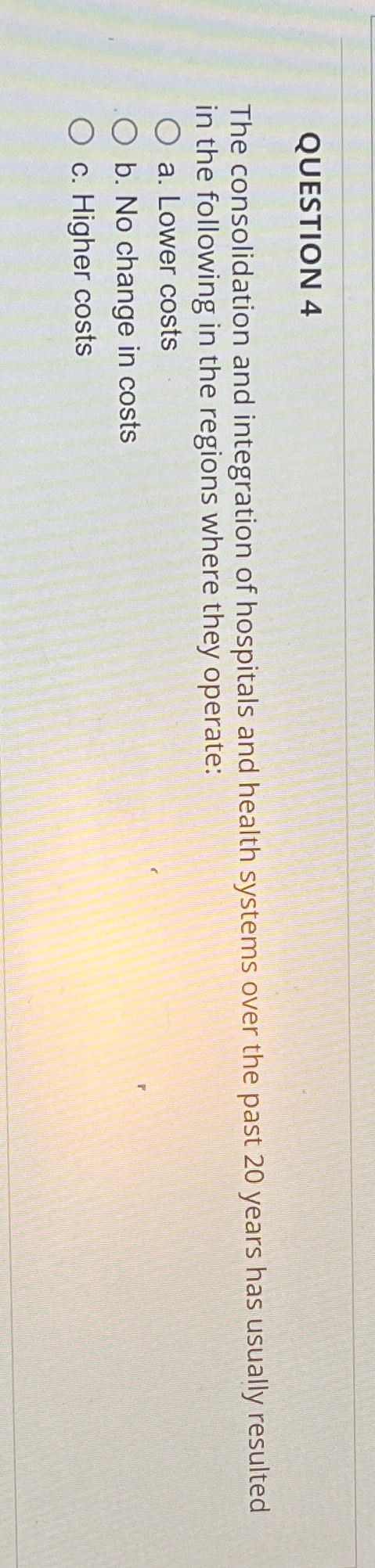 Solved QUESTION 4The consolidation and integration of | Chegg.com