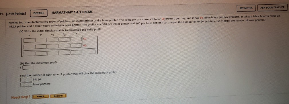Solved Tutorial Exercise Use the simplex method to maximize | Chegg.com