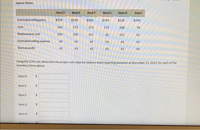 Solved appear below. Using the LCM rule, determine the | Chegg.com