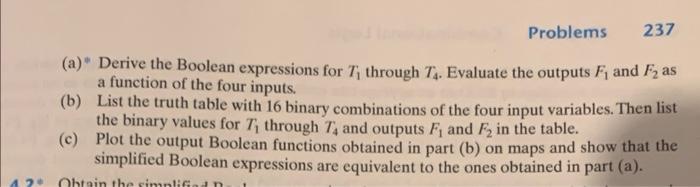 Solved BLEMS (Answers to problems marked with * appear at | Chegg.com