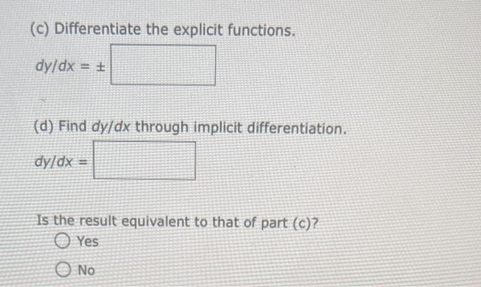 Solved Consider the following. x2+y2=64 (a) Find two | Chegg.com
