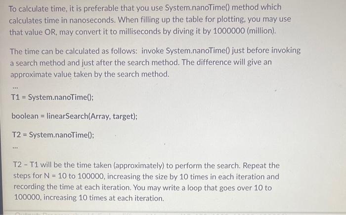 Solved Task: Write a Java program to implement both linear | Chegg.com