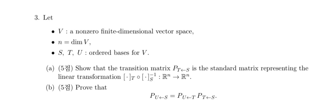 Solved LetV ﻿: a nonzero finite-dimensional vector | Chegg.com