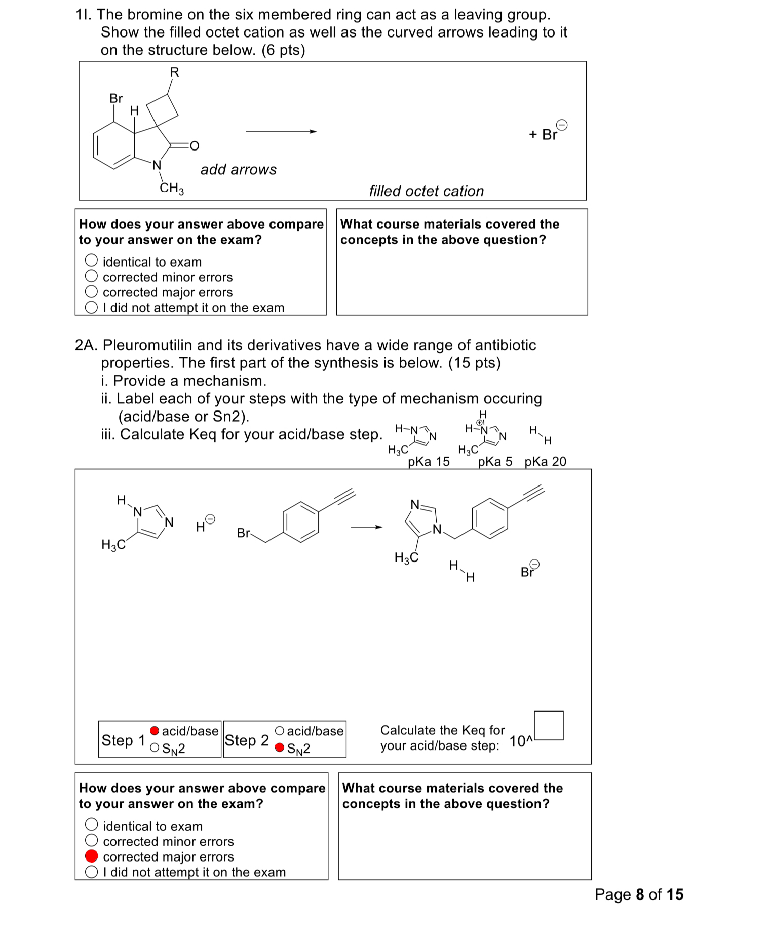 Solved The bromine on the six membered ring can act as a | Chegg.com
