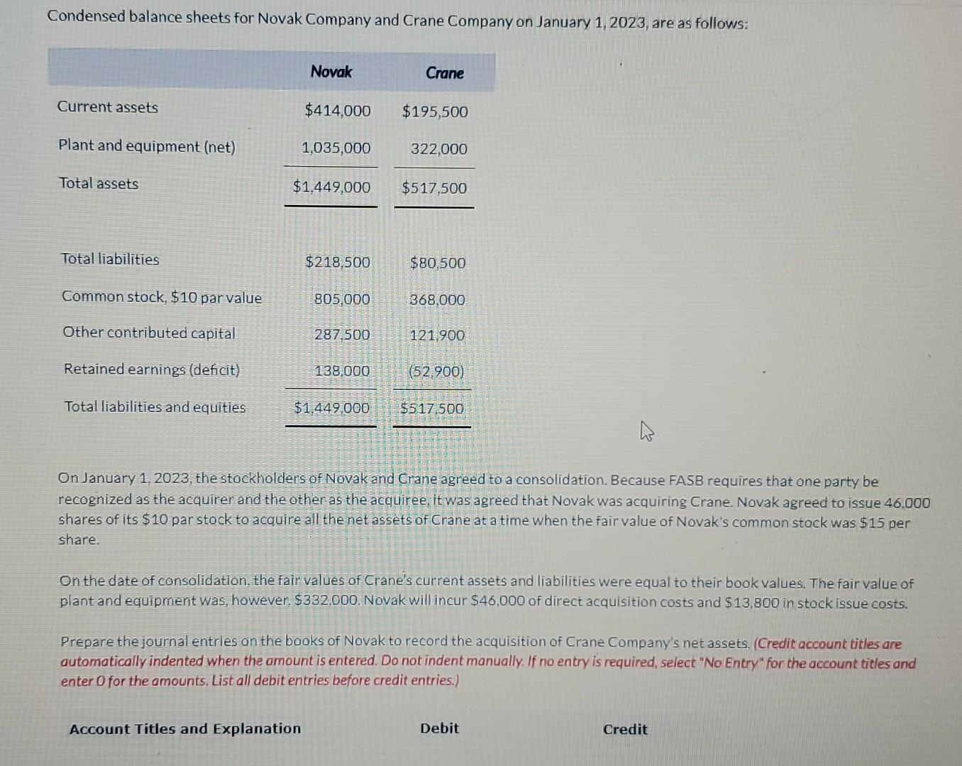 Solved ACC 405, struggling to prepare journal entries please | Chegg.com