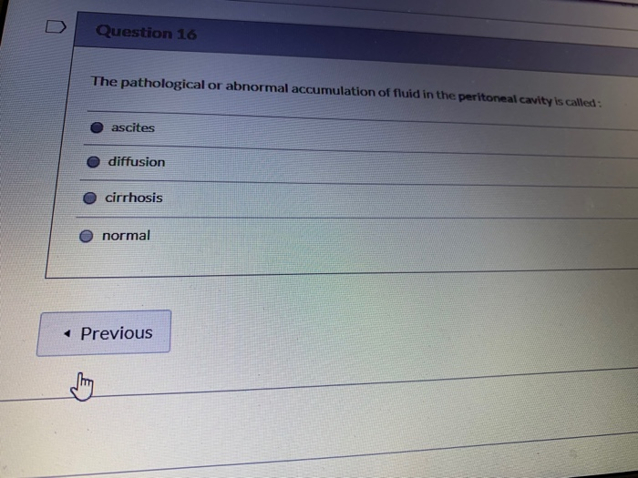 Solved Question 14 What color is a xanthochromic CSF | Chegg.com