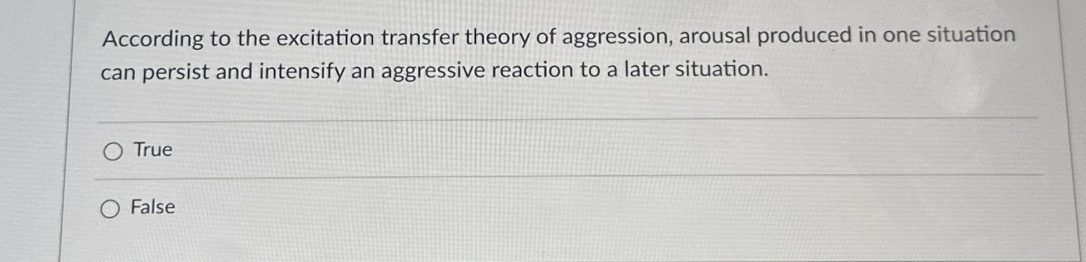 Solved According to the excitation transfer theory of | Chegg.com