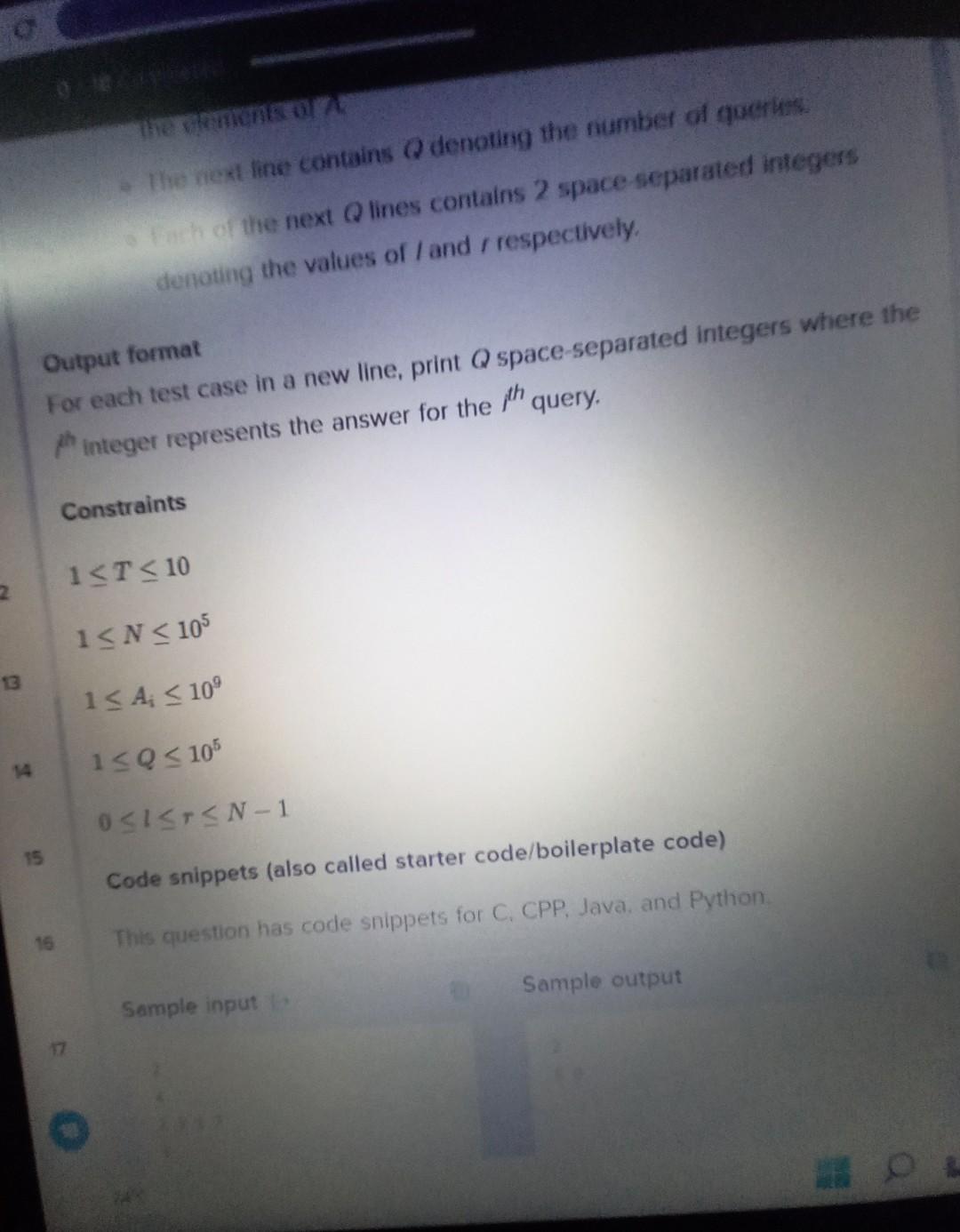 Solved Xei2 operations You are given an array A of size N. | Chegg.com