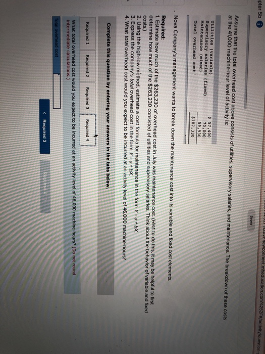 Solved Problem 5A-8 High-Low Method; Predicting Cost | Chegg.com