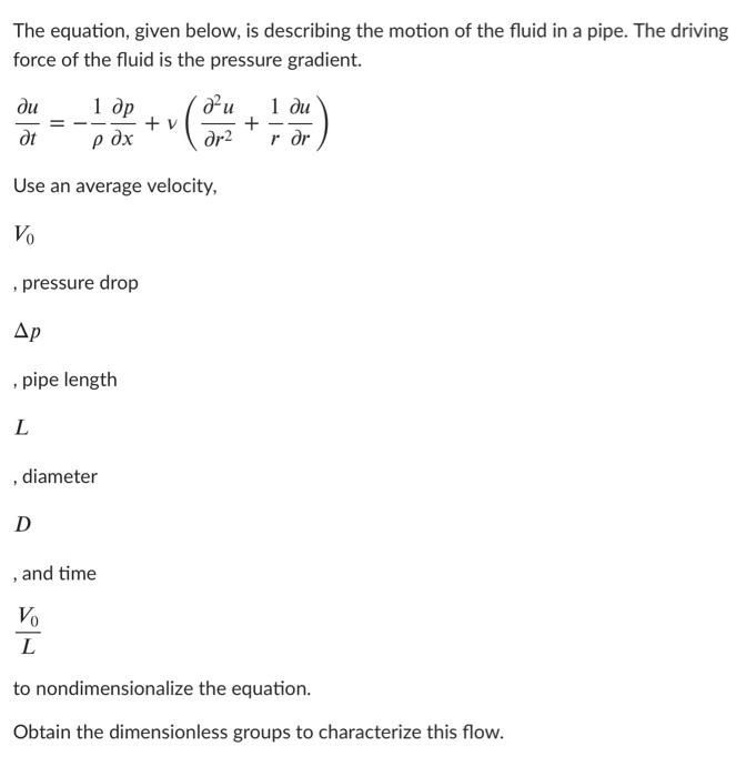 Solved The equation, given below, is describing the motion | Chegg.com