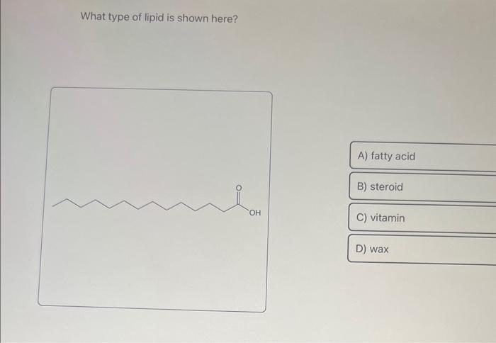 Choose The Best Classification For The Molecule Shown
