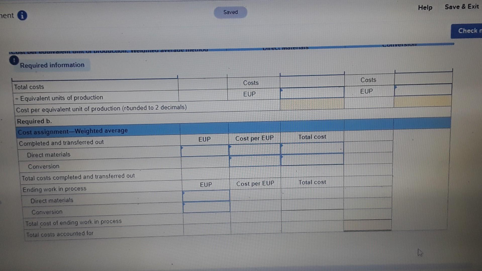 Solved Required informotion Use the following information | Chegg.com