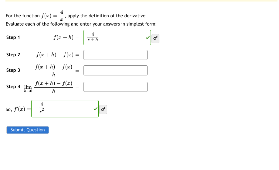 Solved For the function f(x)=4x, ﻿apply the definition of | Chegg.com