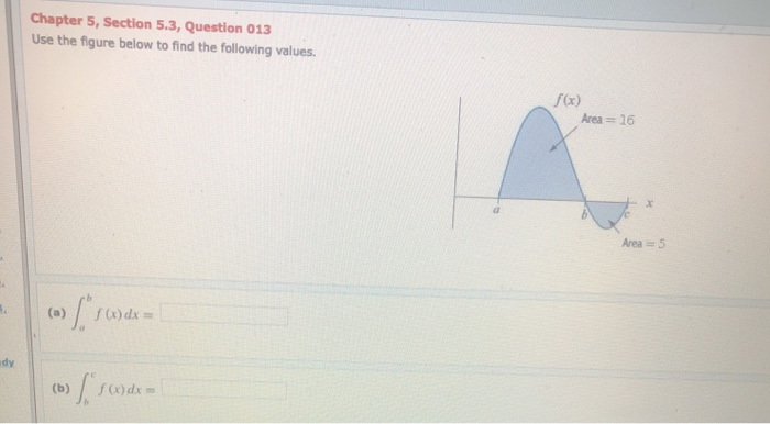 Solved Chapter 5, Section 5.3, Question 013 Use the figure | Chegg.com
