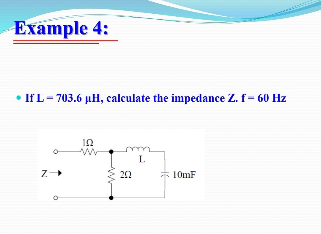 Solved If Vs=120sin(377t+60)V, calculate the supply current | Chegg.com