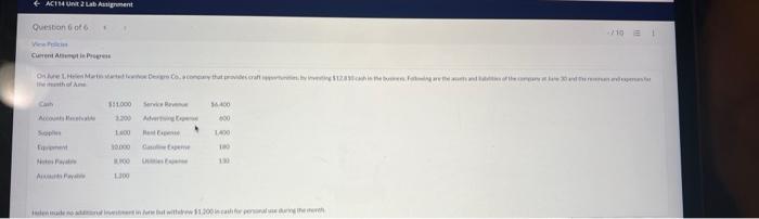 Solved Ac114 Unit 2 Lab Assignment Question 6 Of 6 Current