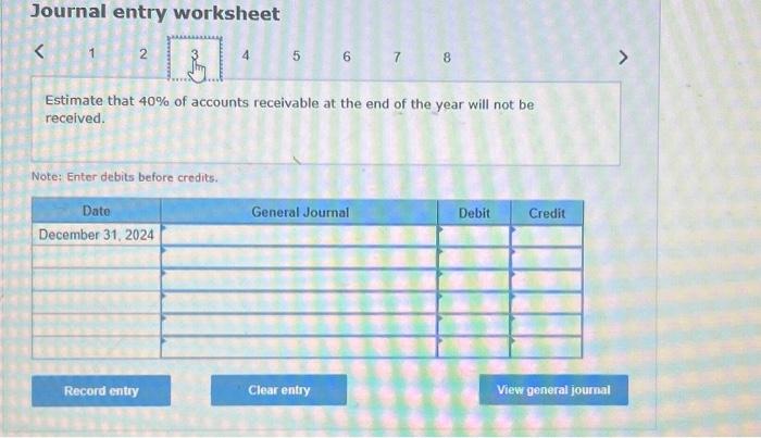 Solved Journal entry worksheet Provide services to customers | Chegg.com