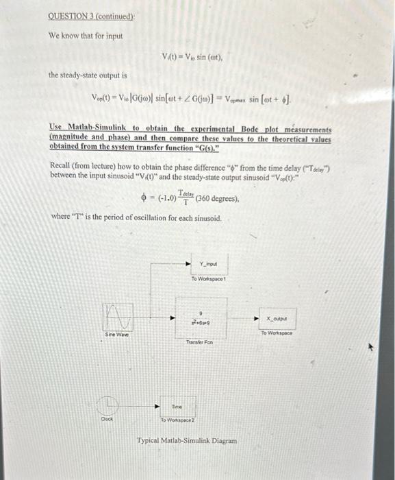 Solved QUESTION 3: This "RLC" circuit with input voltage | Chegg.com