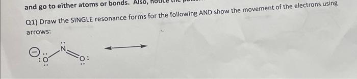 Solved Q2) Draw the MULTIPLE resonance forms for the | Chegg.com