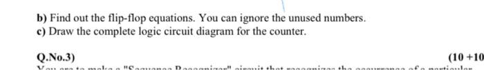Solved You are required to design a sequence counter from | Chegg.com