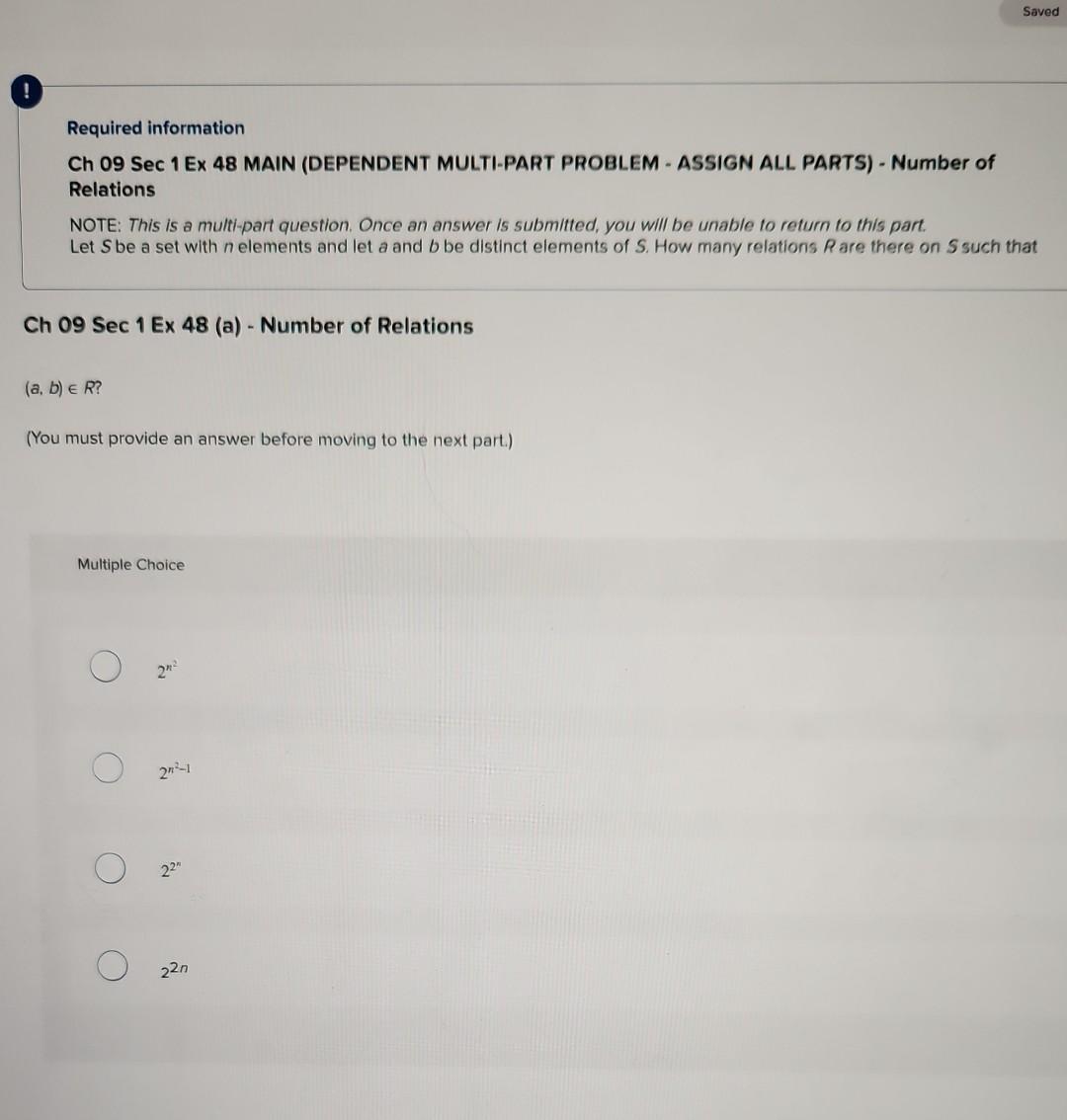Solved Required information Ch 09 Sec 1 Ex 48 MAIN | Chegg.com