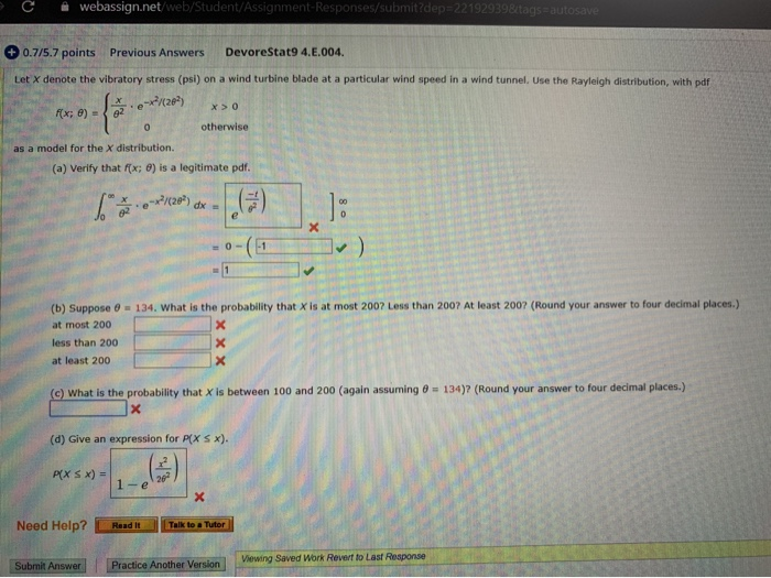 Solved c w ebassign.net/web/Student/Assignment | Chegg.com
